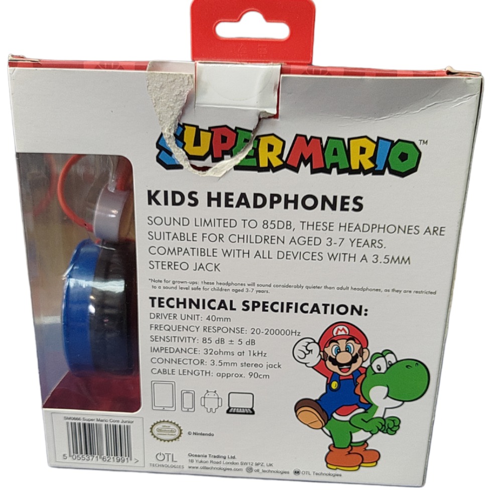 Pre-owned Super Mario Kids Headset - Own4Less